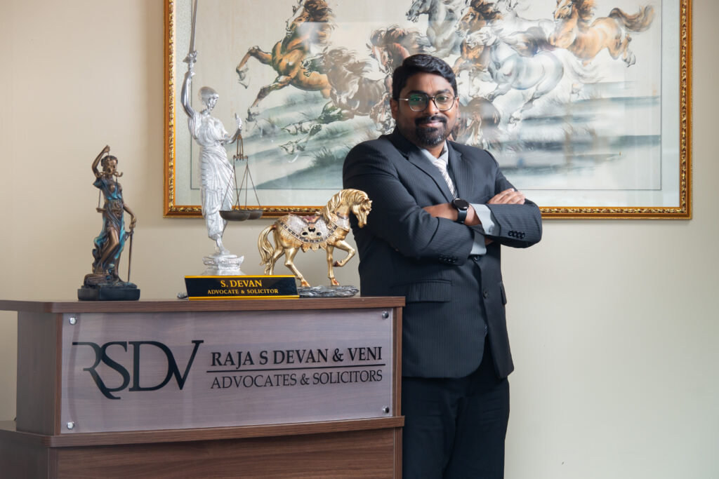 The Lawyer - Messrs Raja S Devan & Veni - Taman Gembira, KL